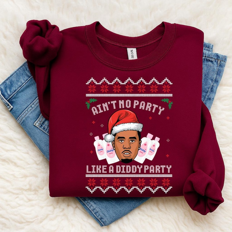 Diddy Christmas Sweater - Etsy