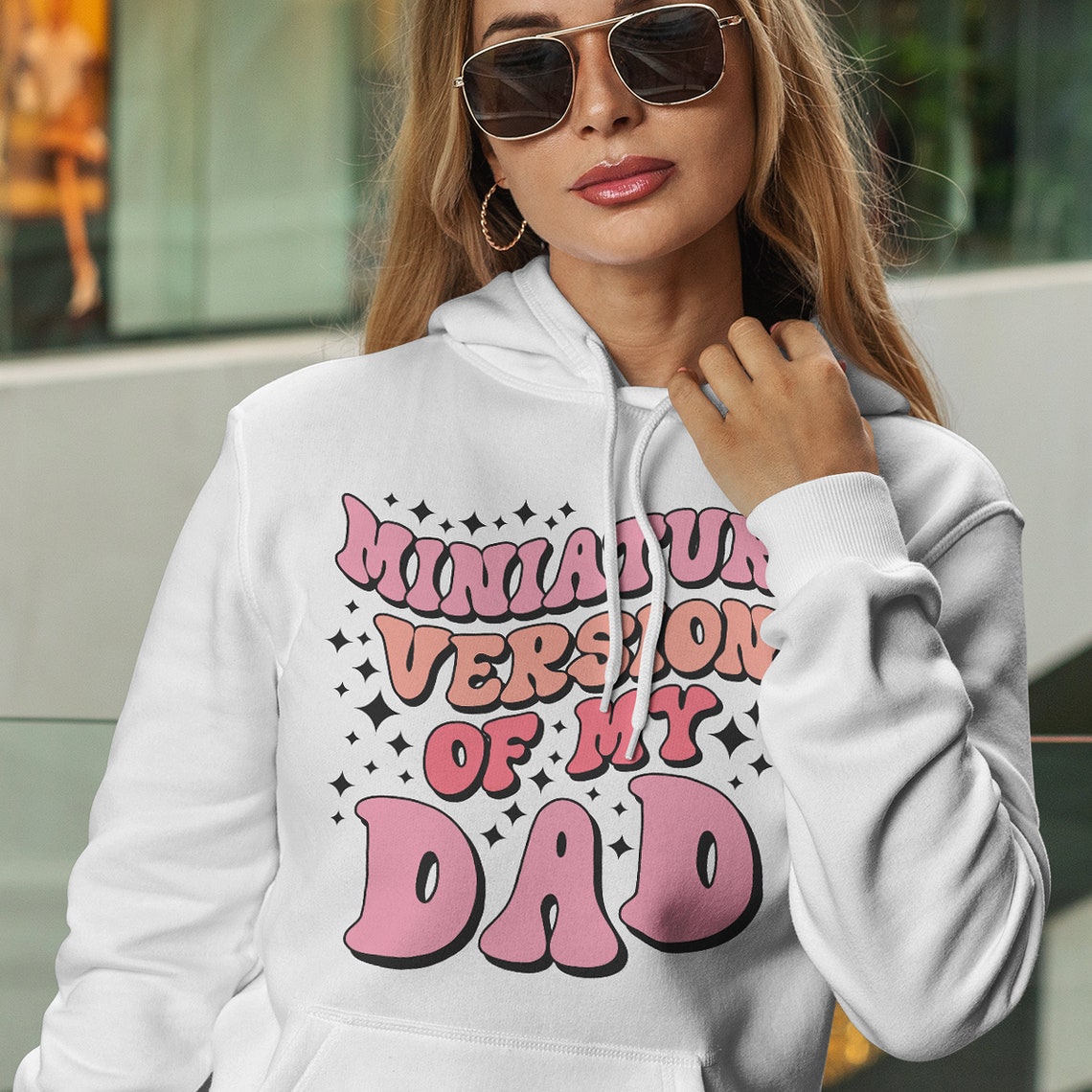 Miniature Version of My Dad Svg Png, Funny Kid Svg, Groovy Svg, Toddler ...