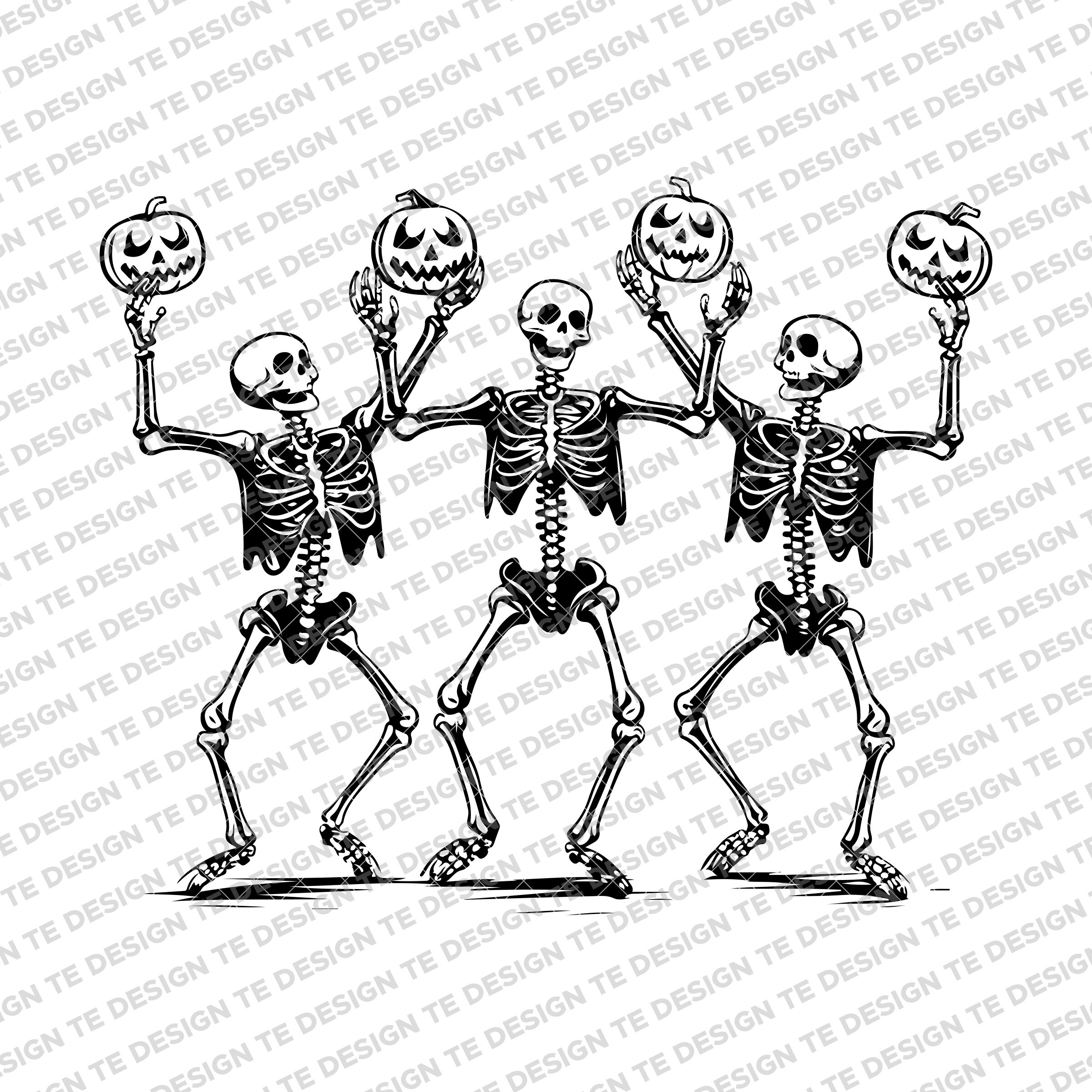 Funny Skeletons Go Theme Park Svg Spooky Skeleton Svg - Etsy