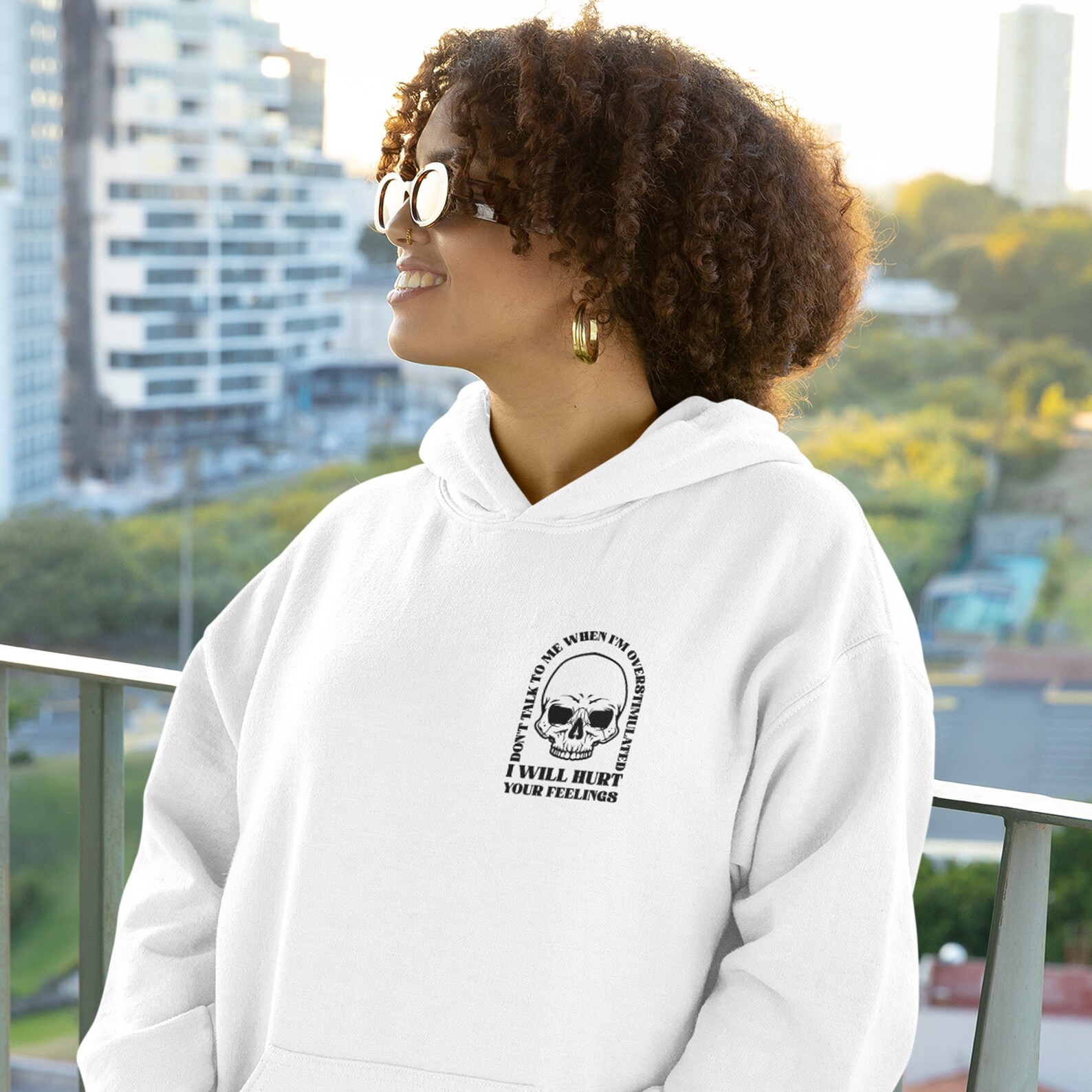 Skull Svg and Text Design, Overstimulated Svg, Sensory Overload Svg ...