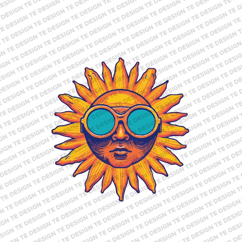 Sun Illustration SVG PNG Happiness Comes in Waves Svg, Summer Shirt Svg ...