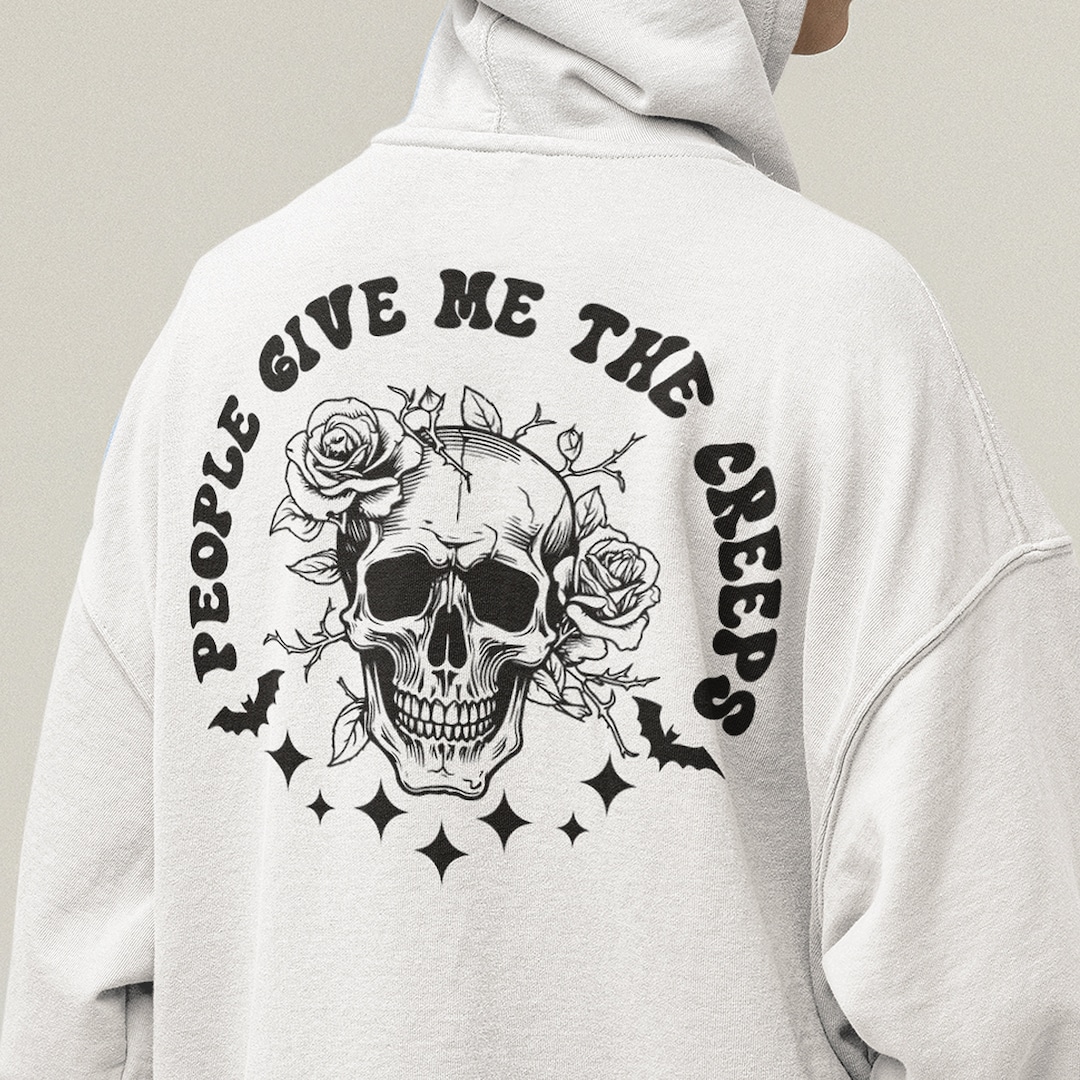 People Give Me the Creeps SVG PNG Antisocial Svg, Witch Svg, Halloween ...