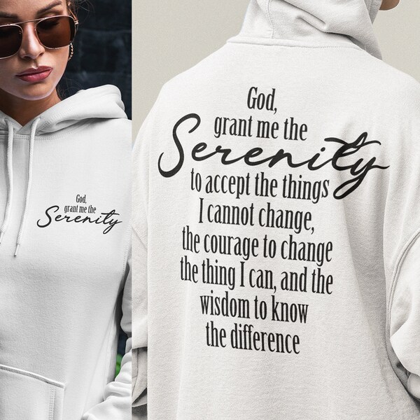 Serenity Prayer - Etsy