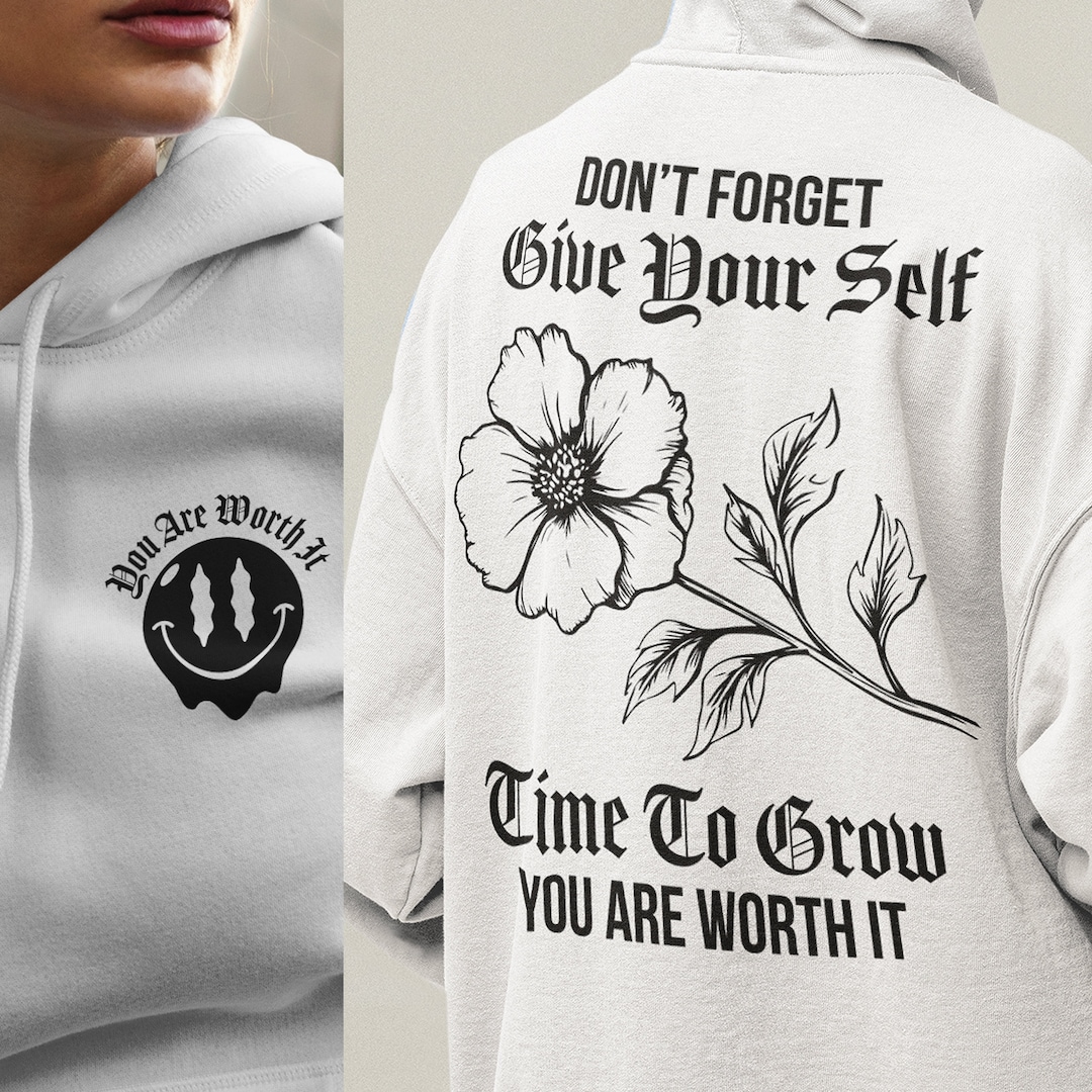 Give Yourself Time SVG PNG Self Love Svg, Inspirational Svg, Tshirt Svg ...