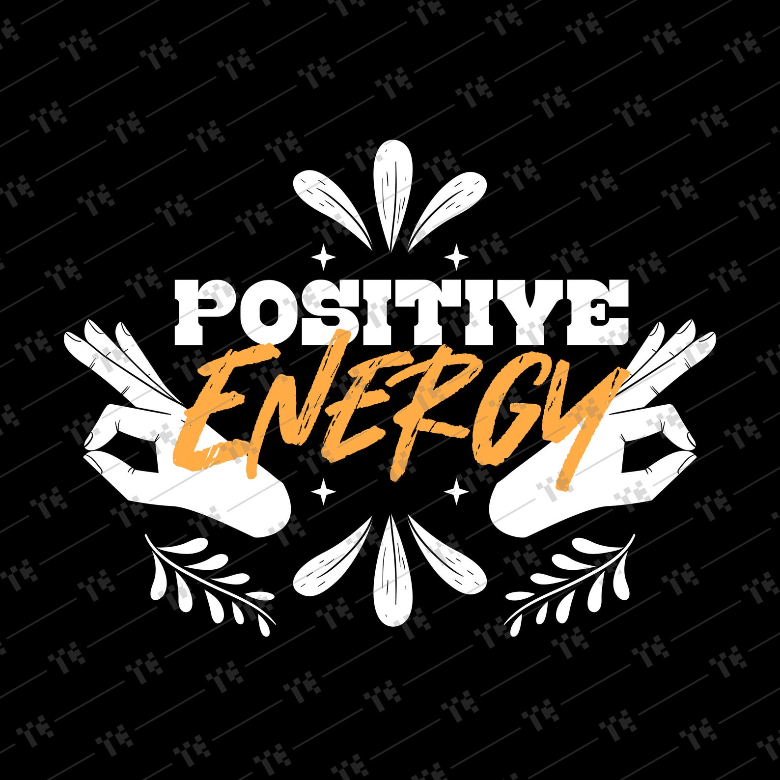 Positive Energy Svg, Positive Energy Png, Svg Cut Files for Cricut ...