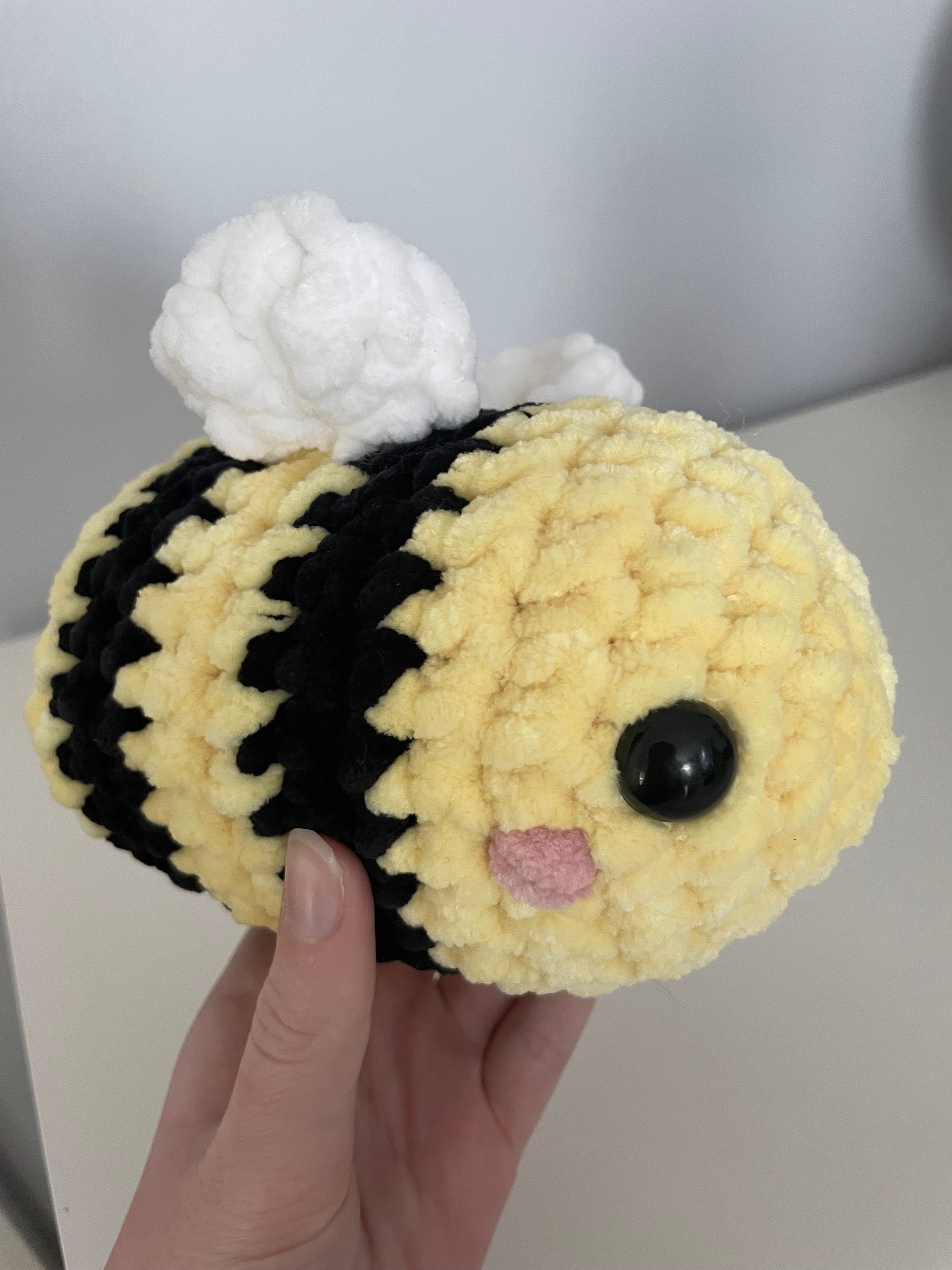 Fuzzy Bumble Bee - Etsy