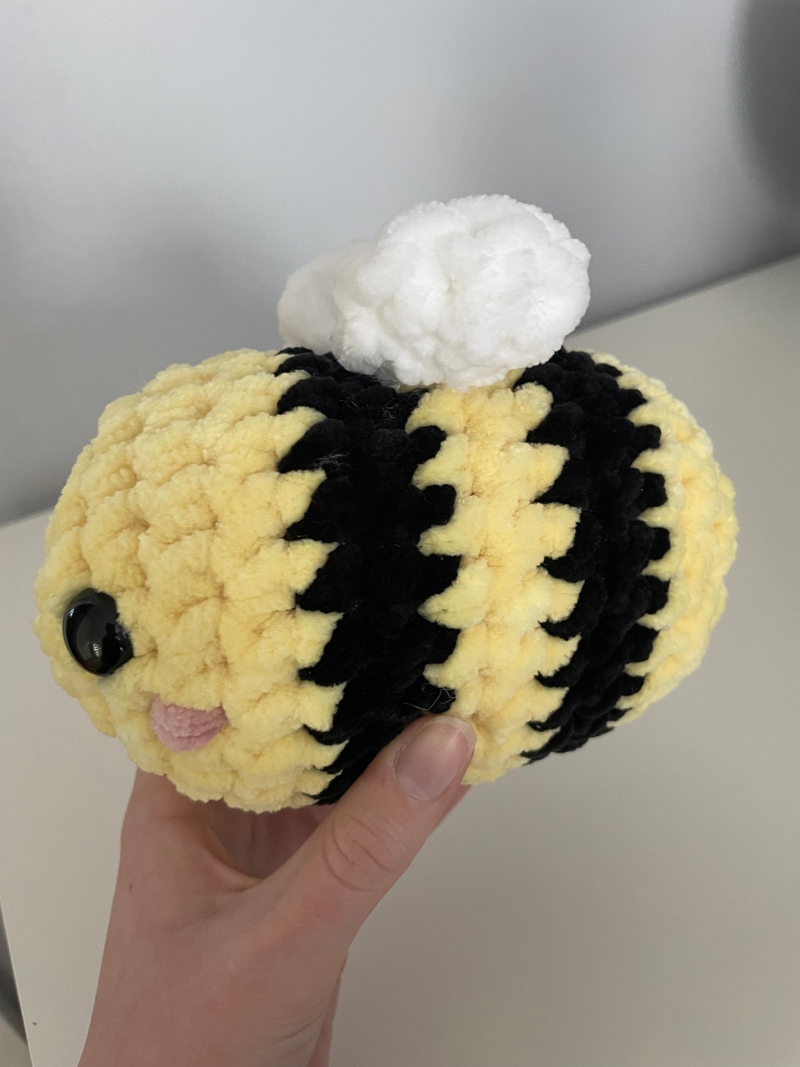 Fuzzy Bumble Bee - Etsy
