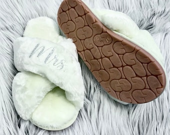 Embroidered Personalized Slippers - Etsy