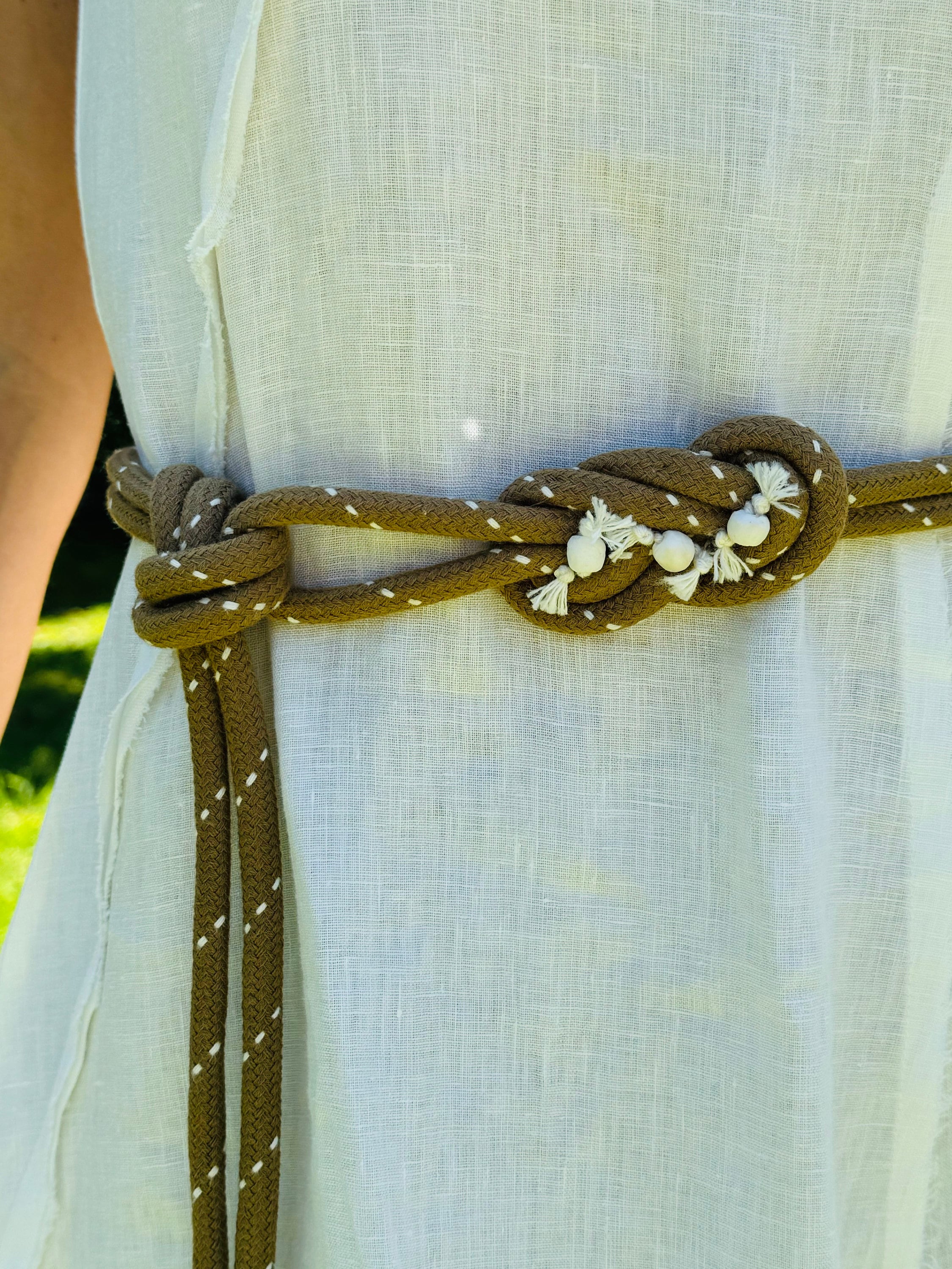 100% Cotton Rope Belt. Boho Belt. Perfect Gift Belt. Women Belt. - Etsy