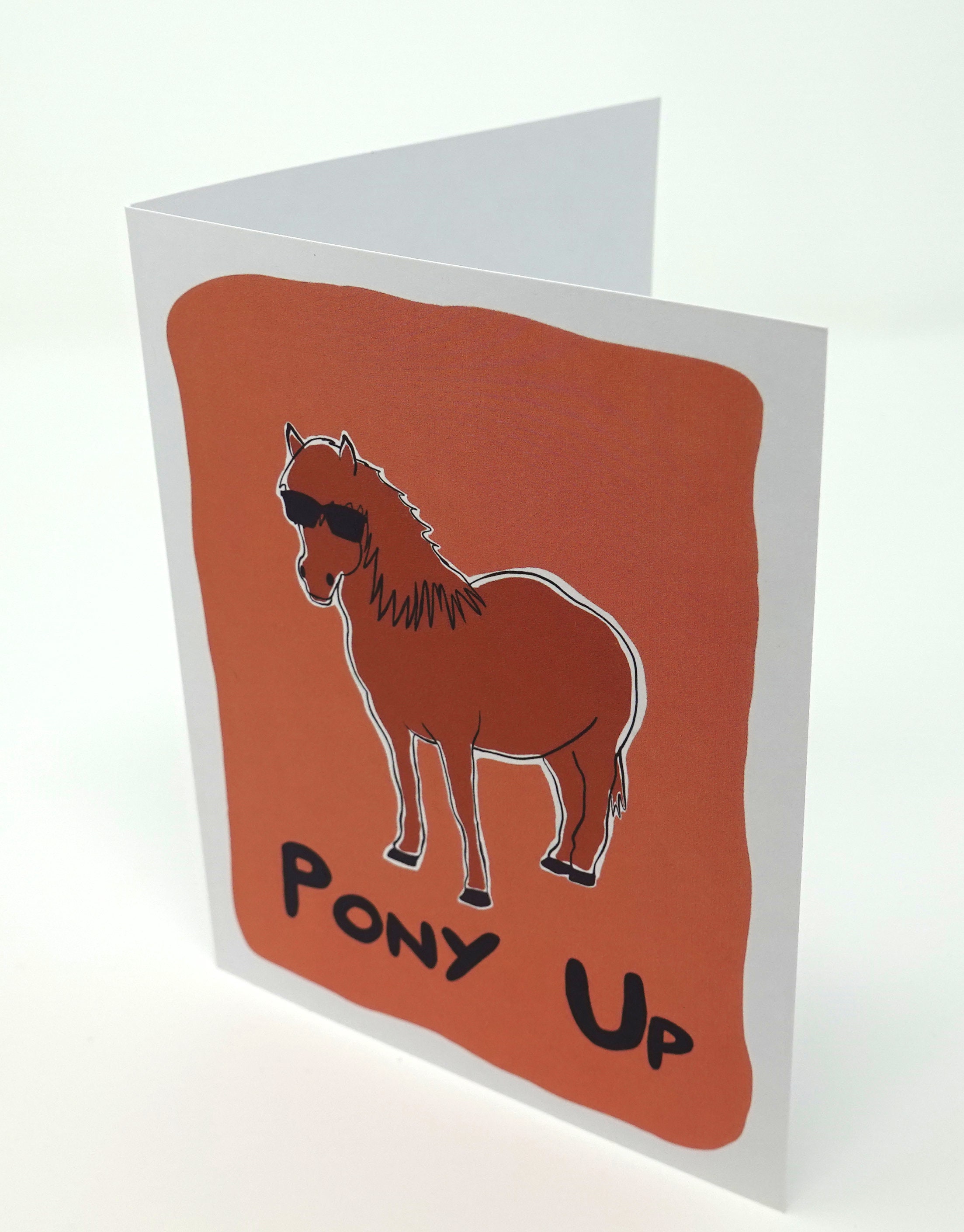 Pony up - Greeting Card - Etsy