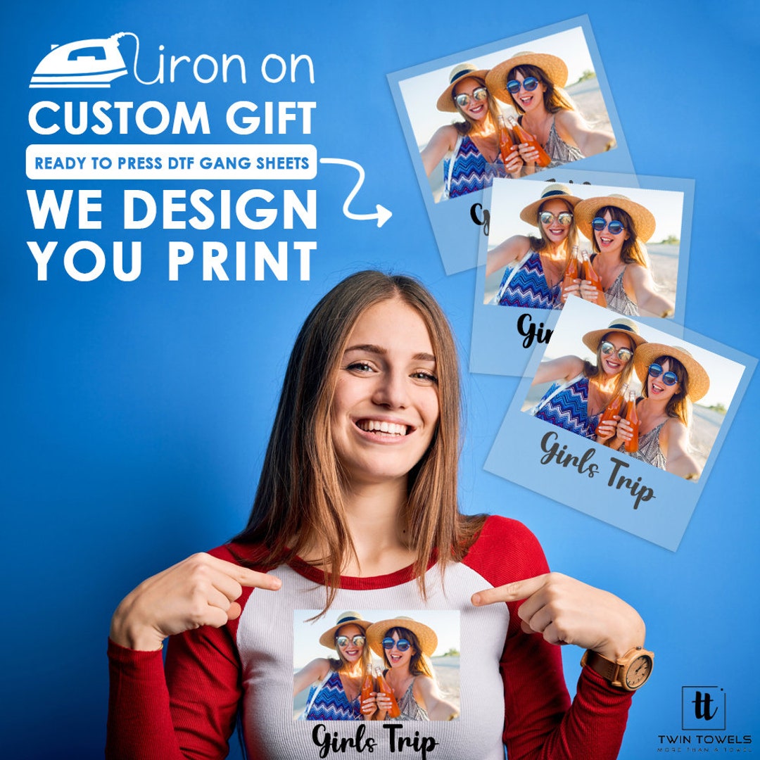 Iron on Patch, DTF Gang Sheet Transfers, Personalized Gifts, Gift for ...