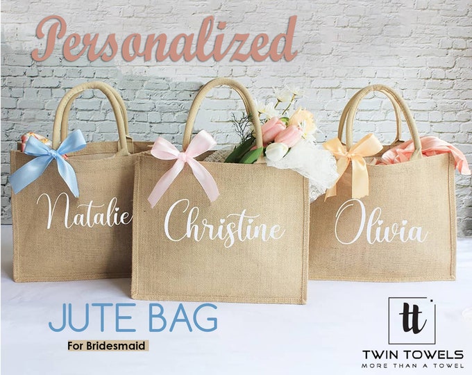 Straw Bag, Mother of Bride Wedding Favors Tote Bag Gift, Customized ...