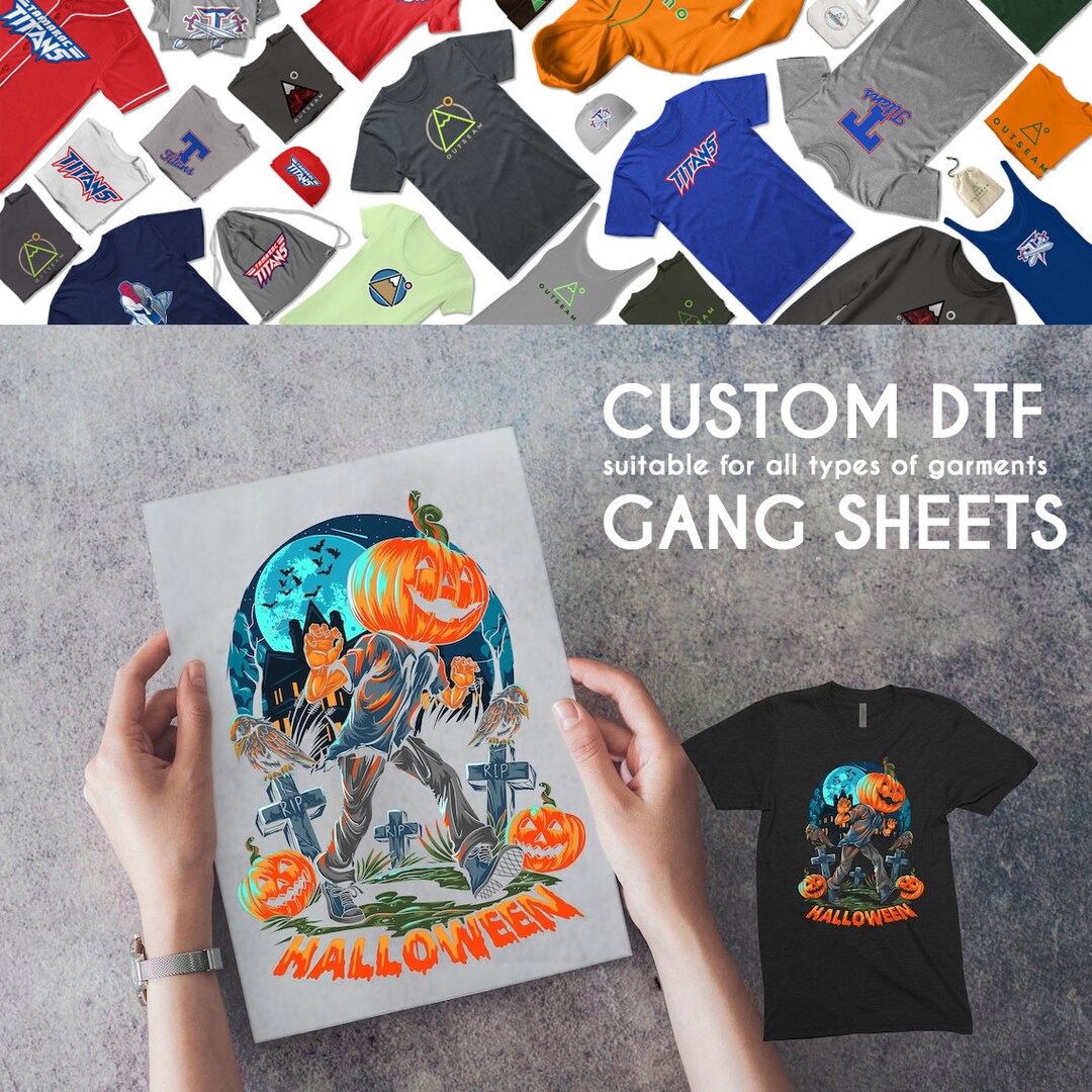 Iron on Patch, DTF Gang Sheet Transfers, Personalized Gifts, Gift for ...