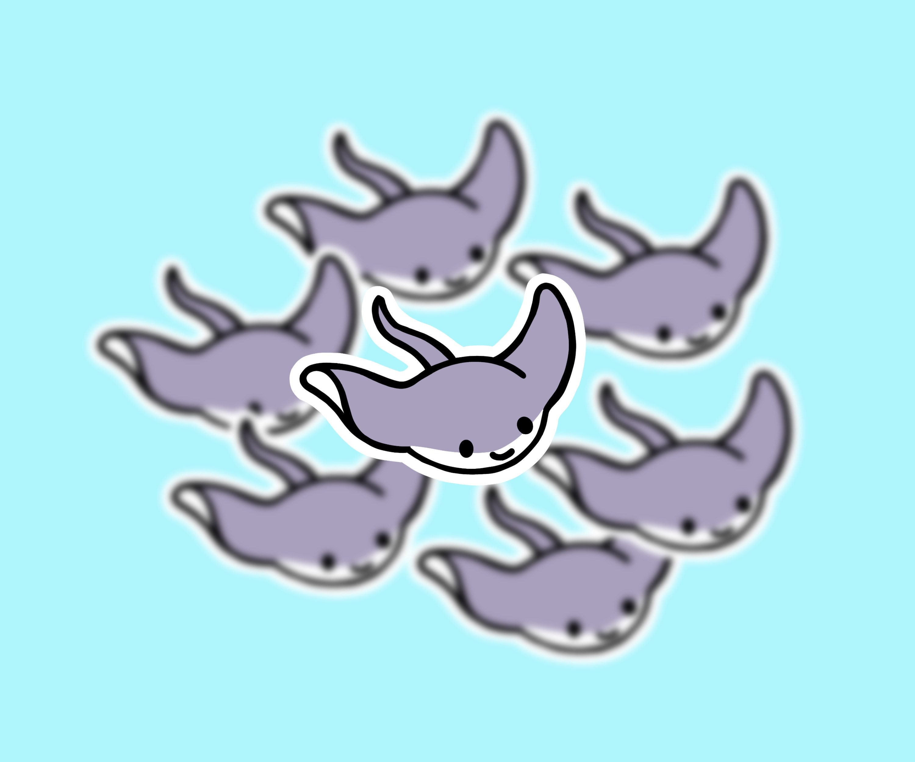 Sea Life Sticker Pack Waterproof Stickers Animal Stickers - Etsy