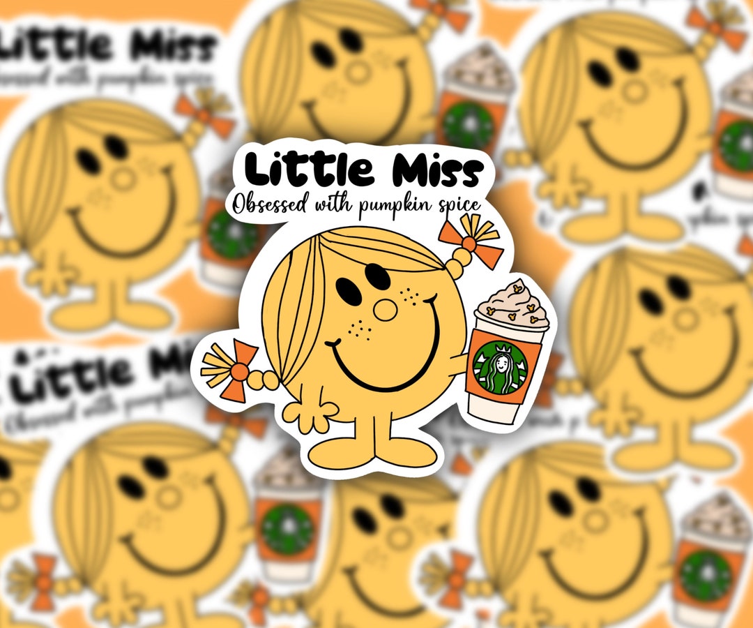 Little Miss, Little Miss Stickers, Waterproof Stickers , Trendy ...