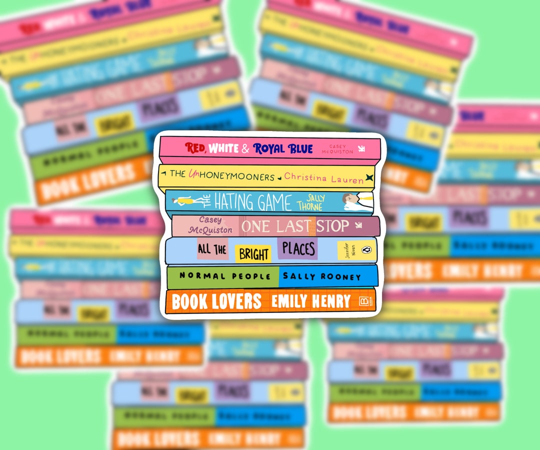 Booktok Bookoktok Made Me Read It Reading Stickers Book - Etsy