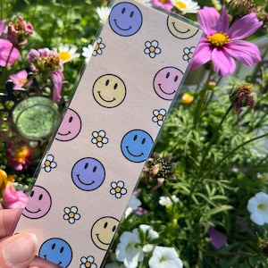 Bookmarks, Books, Reading, Cute, Smiley Face, Floral, Bookmark, Summer ...