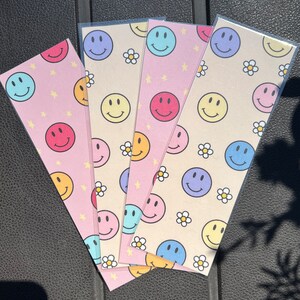Bookmarks, Books, Reading, Cute, Smiley Face, Floral, Bookmark, Summer ...