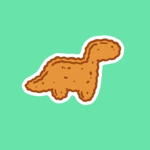 Dinosaur Nuggets, Dino Nuggets, Dinosaur Stickers, Nugget Stickers ...