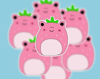 Bumper Stickers Squishmallow Sticker Frog Sticker Froggy Sticker Cute ...