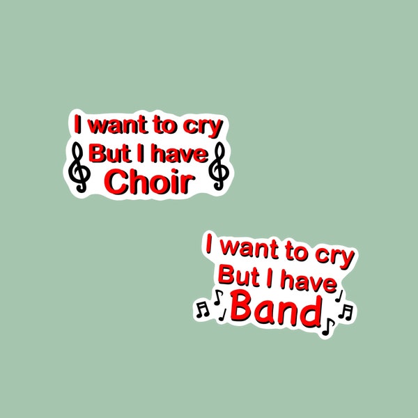 Funny Choir Stickers - Etsy