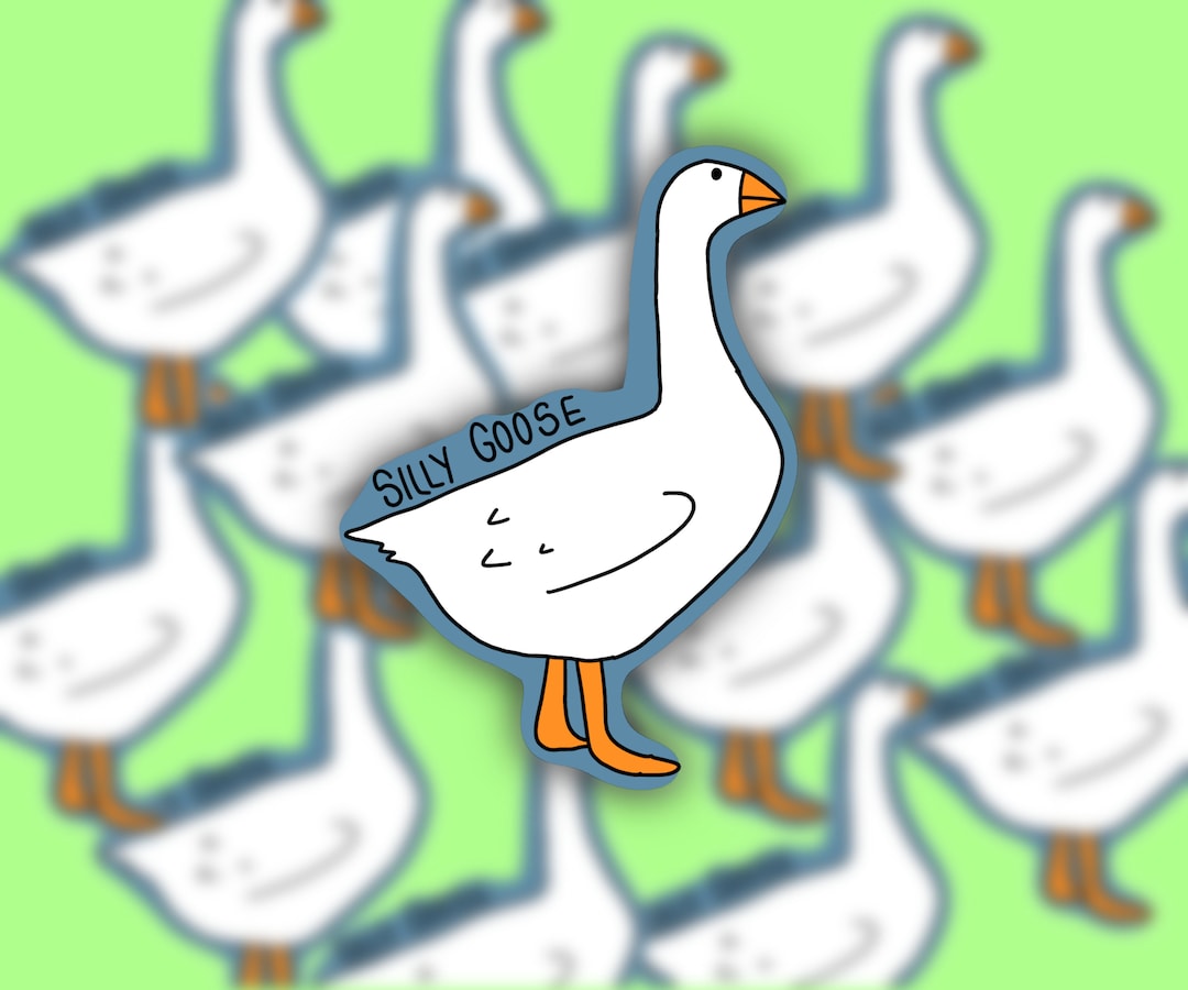 Sill Goose, Goose, Stickers, Funny, Meme Stickers, Sticker Shop ...
