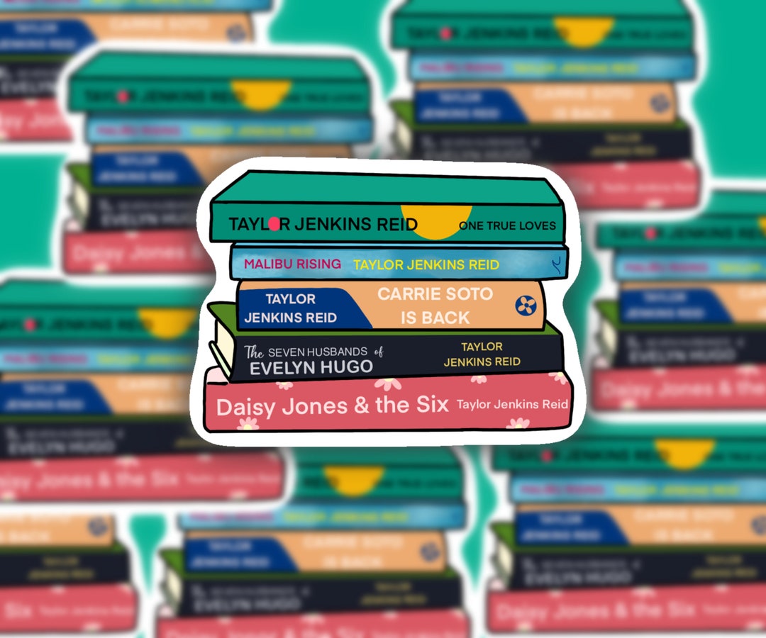 Taylor Jenkins Reid, Book Stack, Books, Reading, Tjr, Booktok, Stickers ...