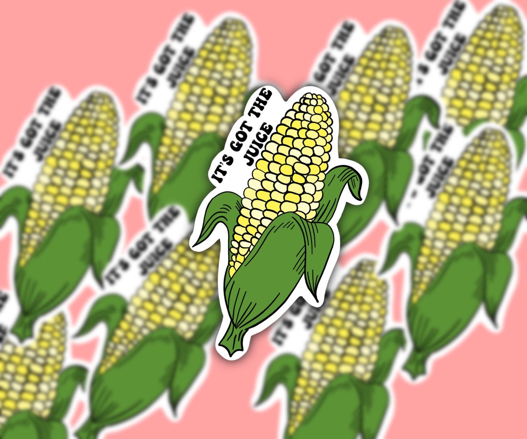 Corn, Corn Sticker, Corn Song, Corn on the Cob, Stickers, Food, Tiktok ...