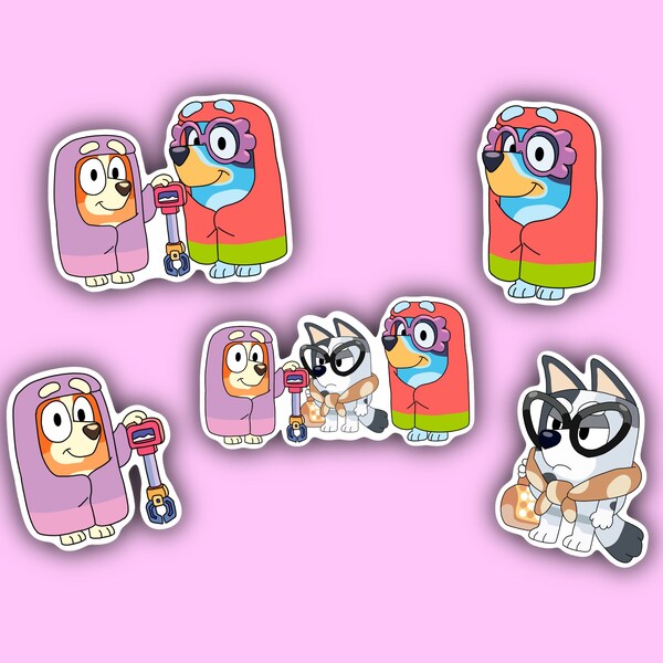 Bluey granny sticker - Etsy Schweiz