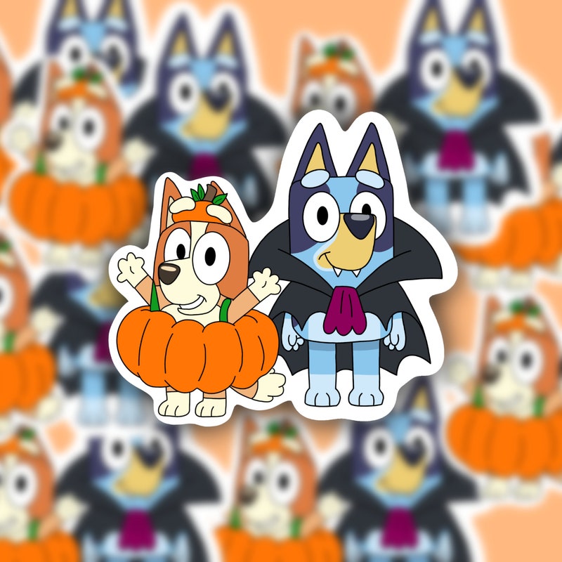 Bluey Stickers - Etsy