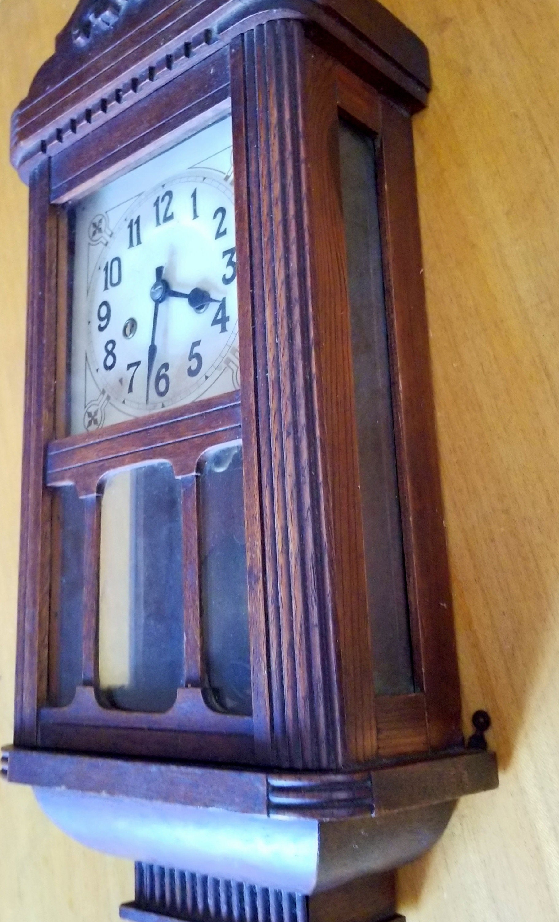 Vintage German Pendulum Clock, Ancienne Montre, Mechanical Historical ...