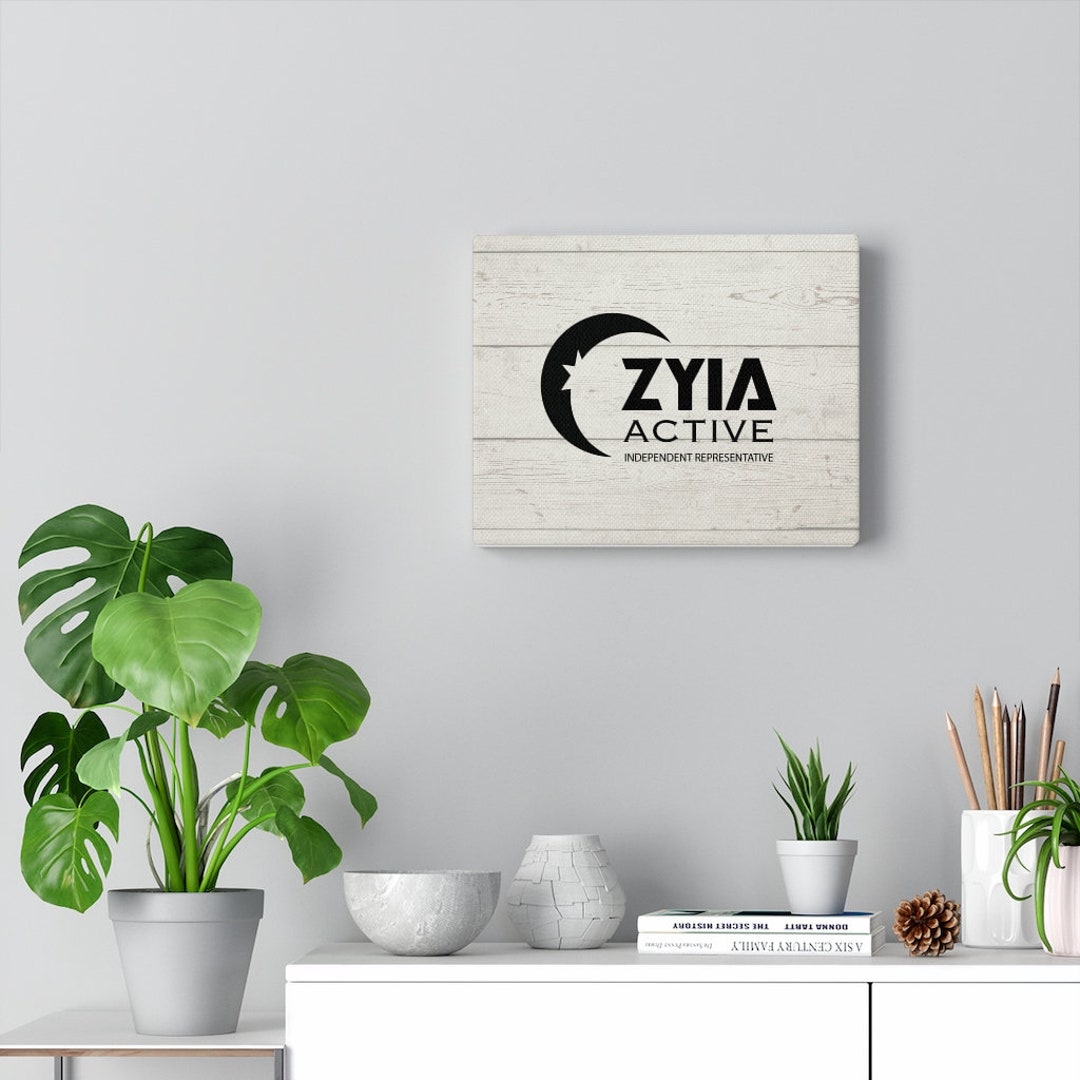 Zyia Active Rep Shiplap Canvas Sign Art - Etsy