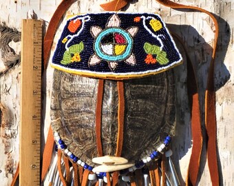 Native American Turtle Shell Rattle | Etsy