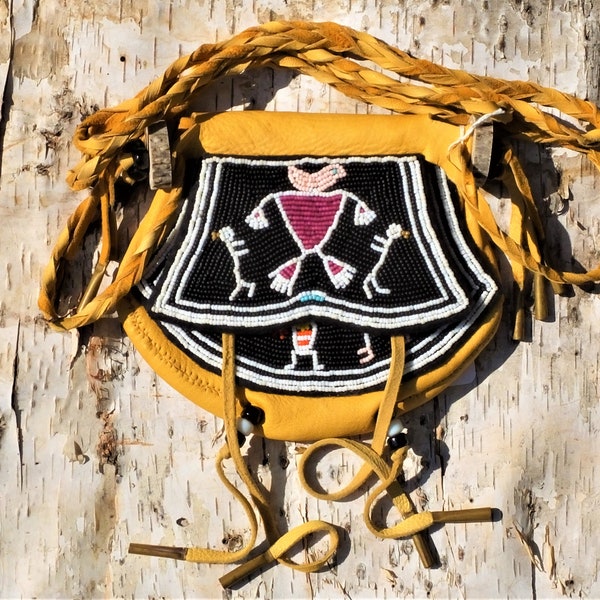 Native American Beaded Coin Purse - Etsy