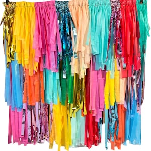 Prom Rainbow/ Fiesta Backdrop/colorful Party Backdrop/bright Rainbow ...