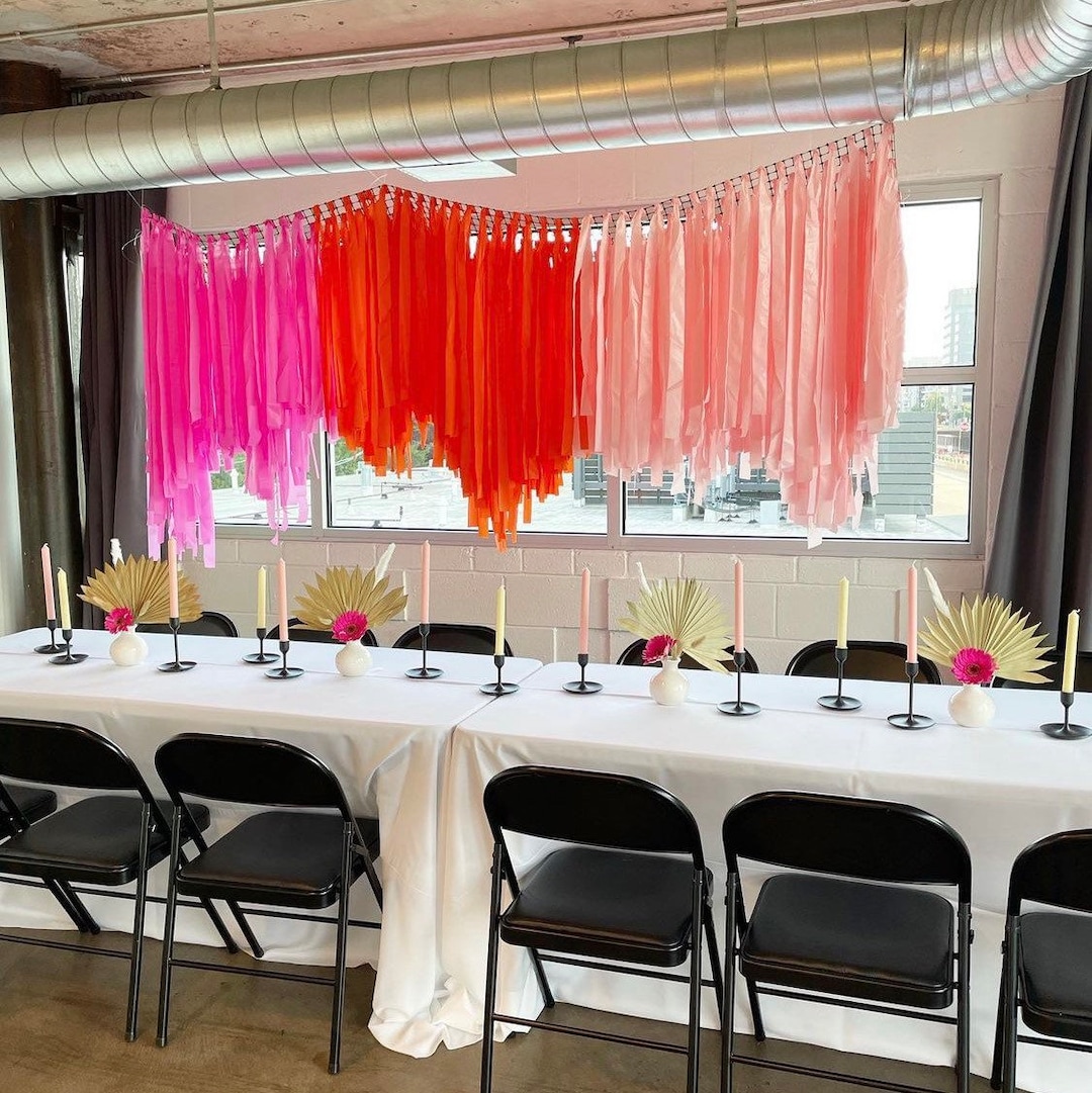 Fringe Garland, Over Table Decoration, Wedding Backdrop - Etsy