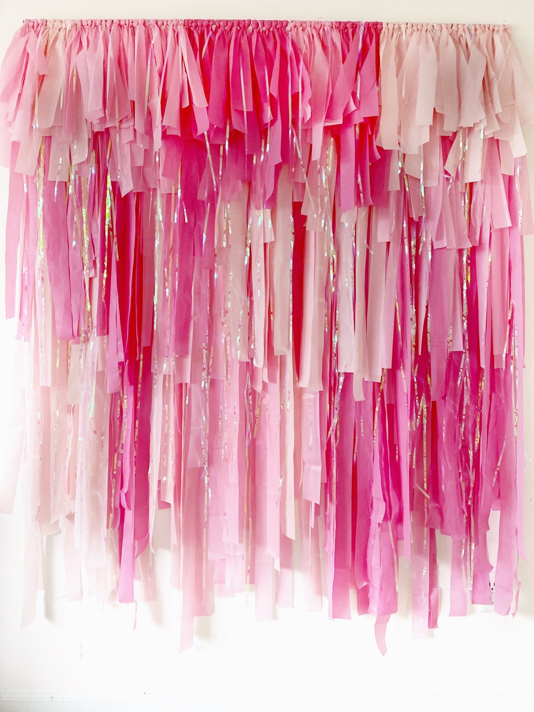 Pink Party Backdrop/bridal Shower Party Backdrop/pink Lover Backdrop ...