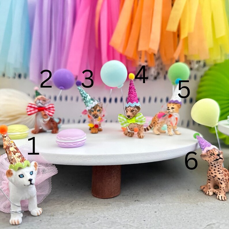 Wild Babies Party Cake Topper/cub Cake Topper/baby Lion/ Baby - Etsy