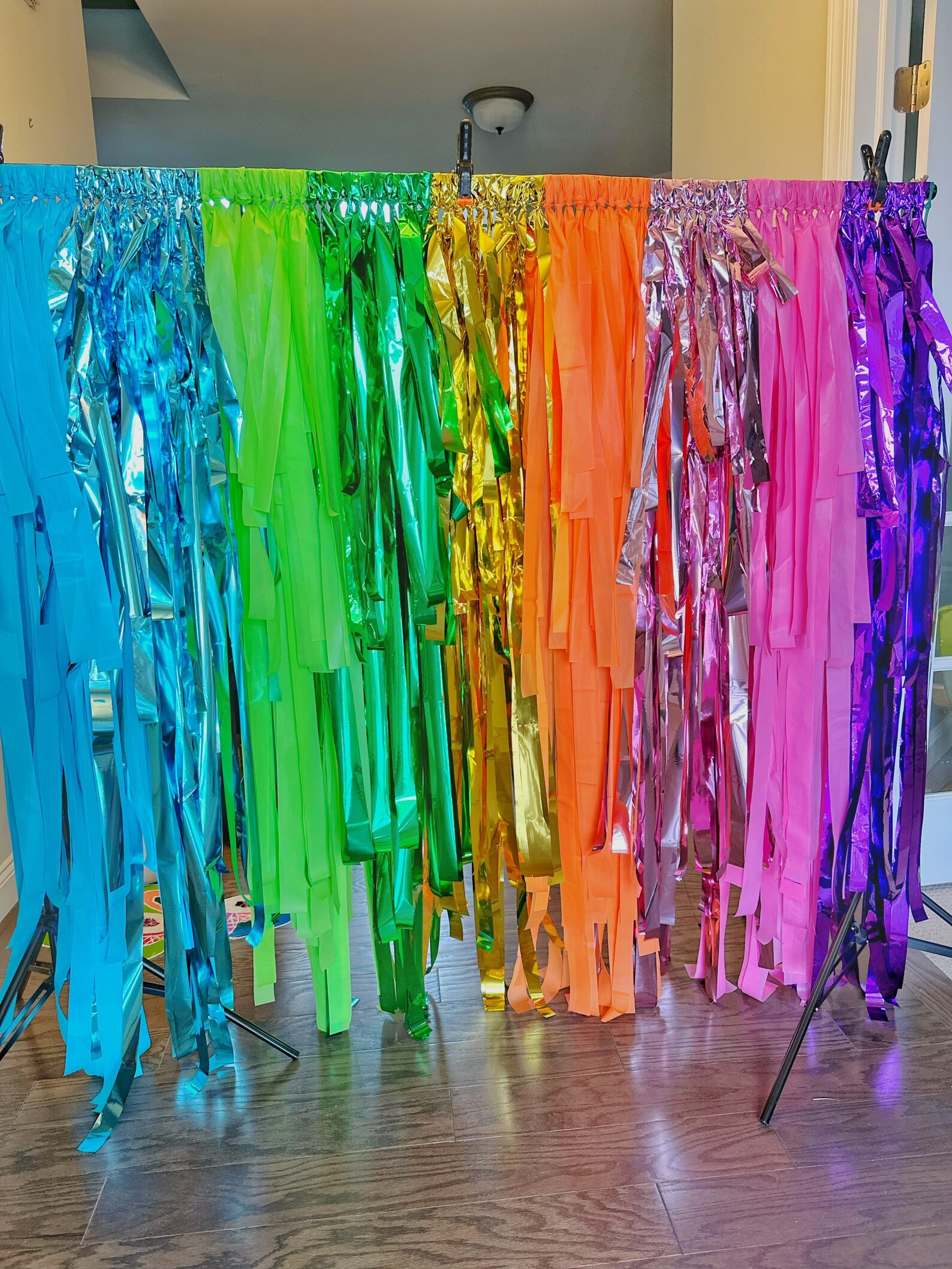 Bright Rainbow Backdrop/rainbow Backdrop/neon Party - Etsy