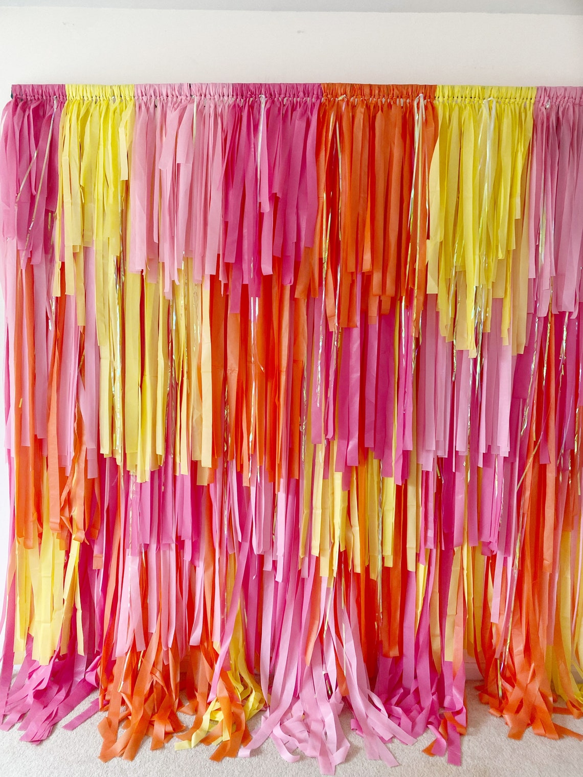 Bachelorette Party Backdrop/tropical Party Backdrop/pink and - Etsy