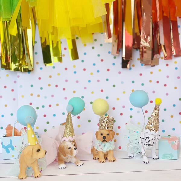 Paw Party Cake Topper - Etsy