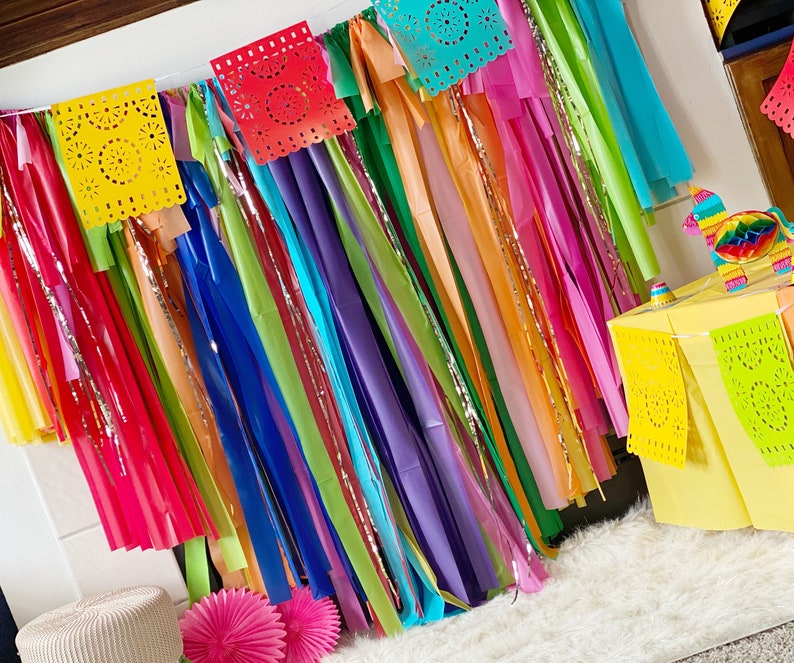 Fiesta Fringe Backdrop, Mexican Theme Party Decor - Etsy