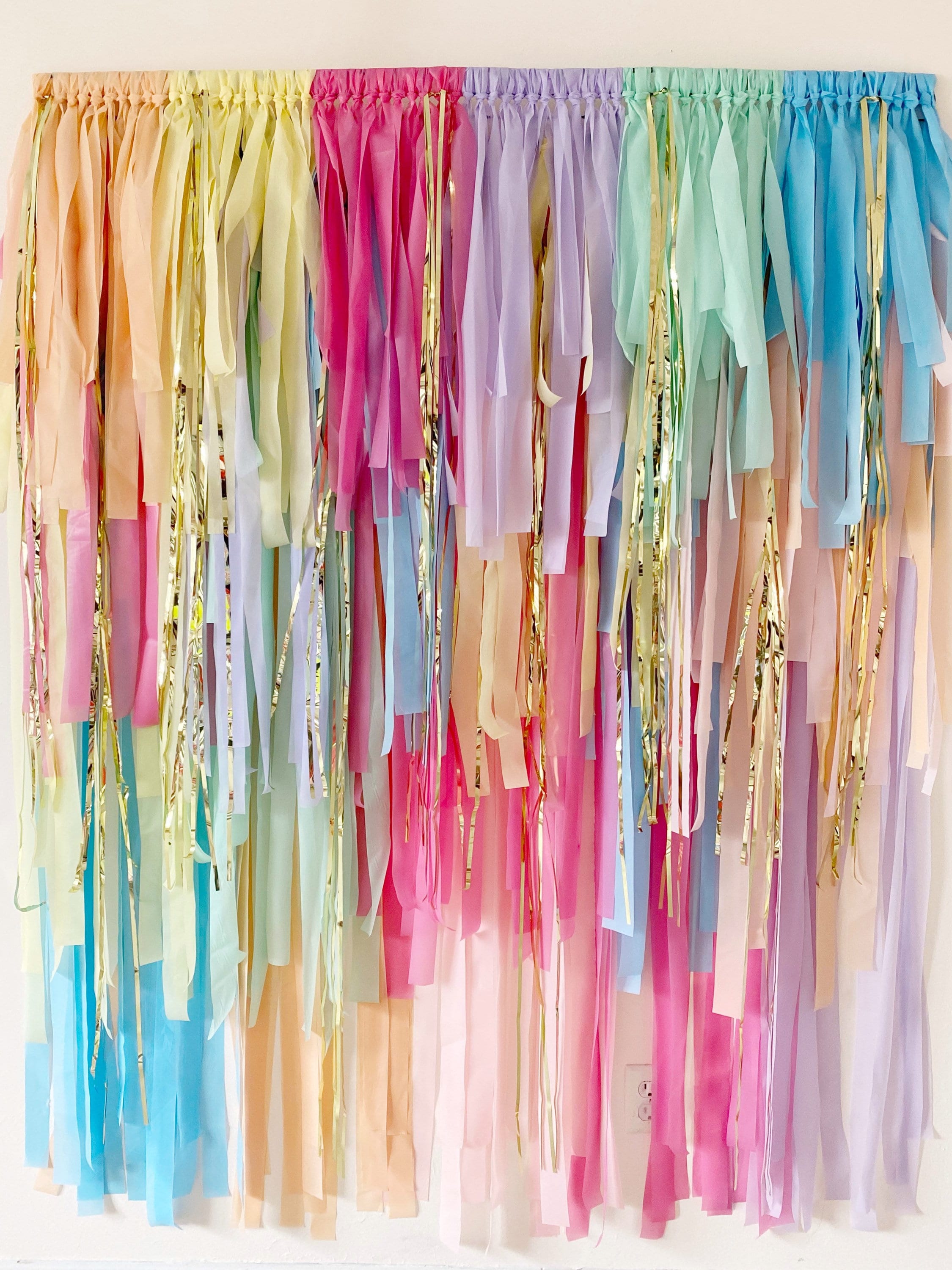 Pastel Party Backdrop/bridal Shower Party Backdrop/pink and - Etsy