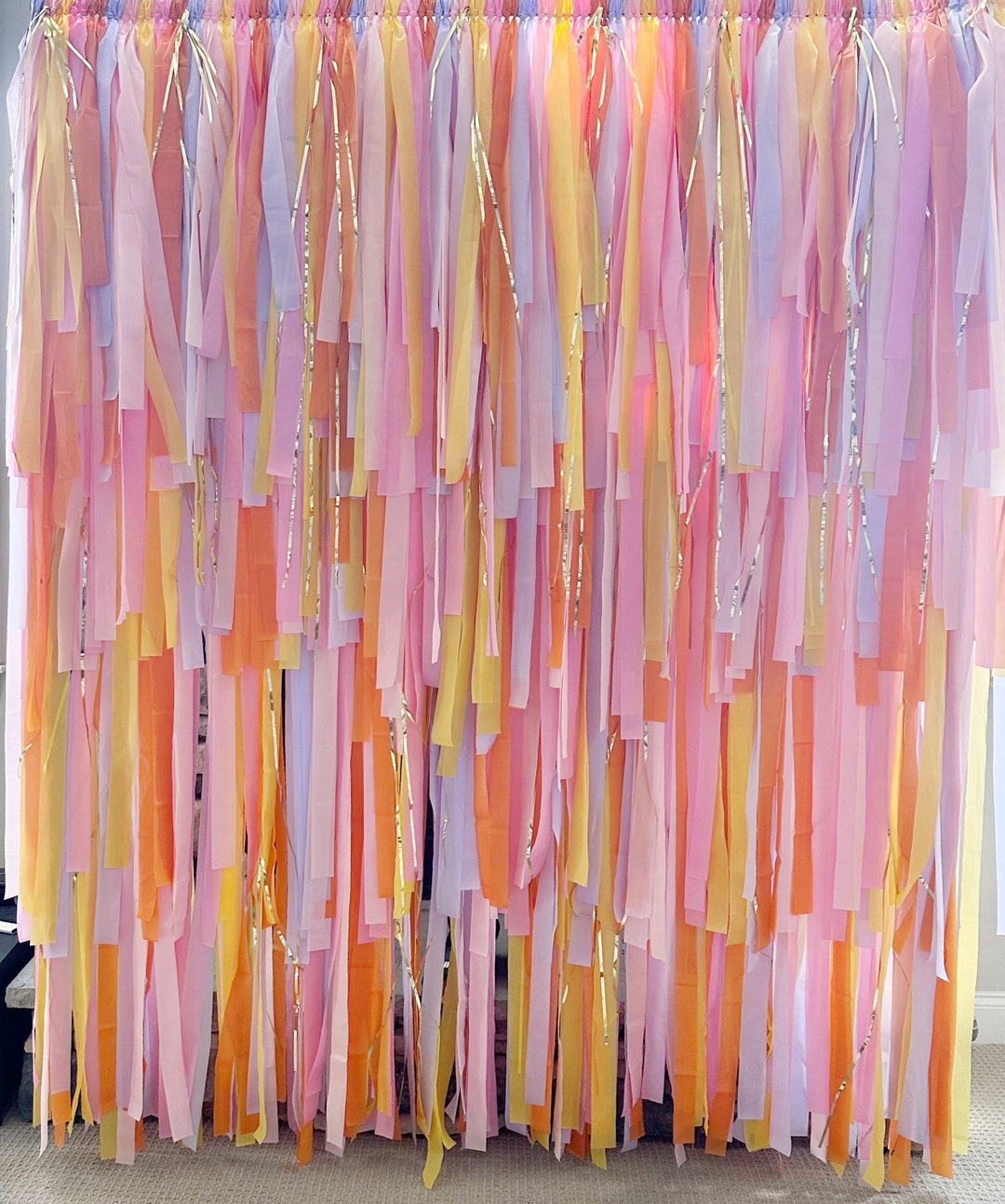 Retro/ Disco /groovy Party Backdrop Fringes/bohemian Backdrop/ Backdrop ...