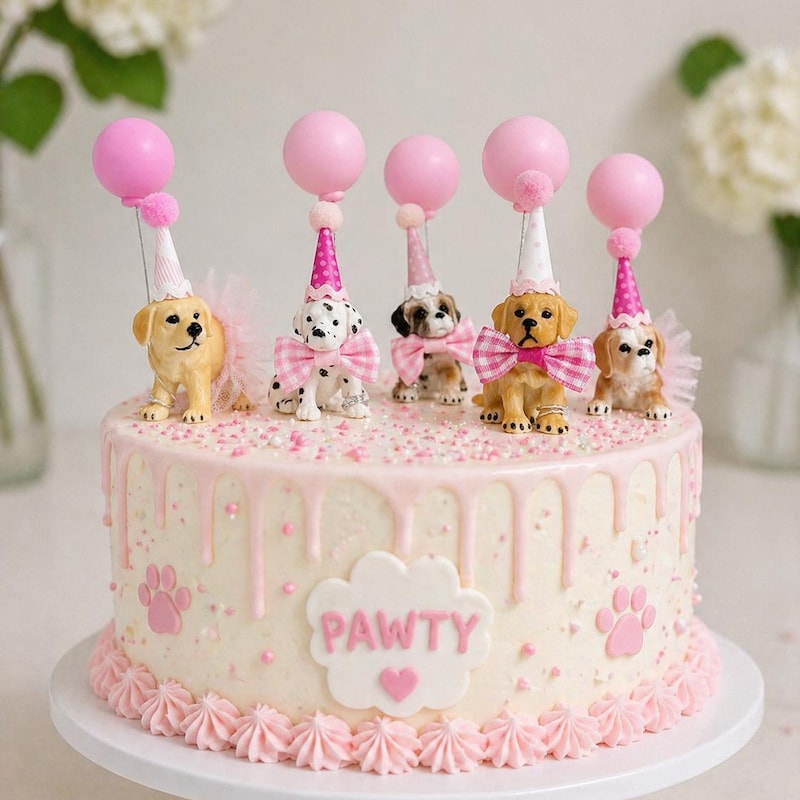 Custom Yorkie Cake Topper - Etsy