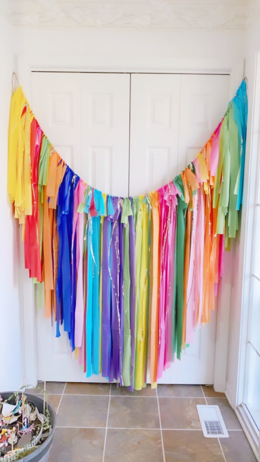 Colorful Fringe Backdrop: Mexican Fiesta Party Decor - Etsy