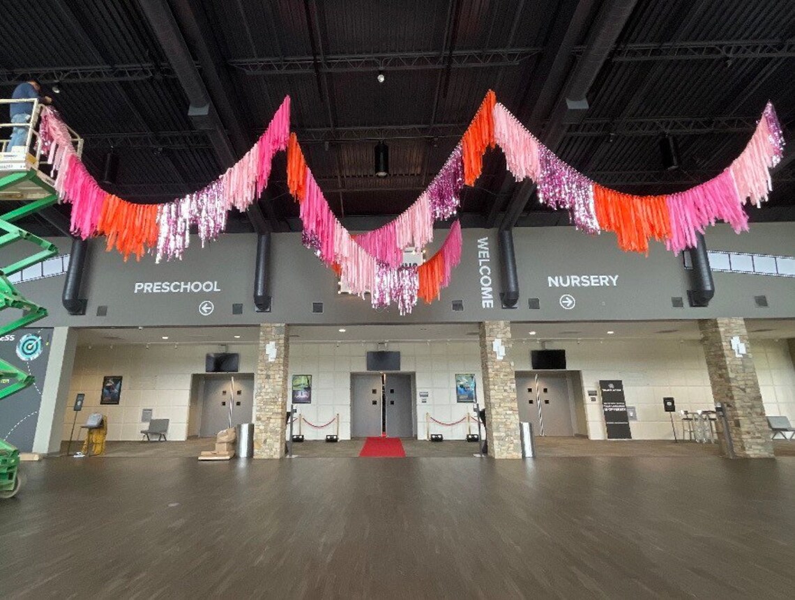 Ceiling Install Fringes/ Fringes/wedding Decorations/ Aerial - Etsy