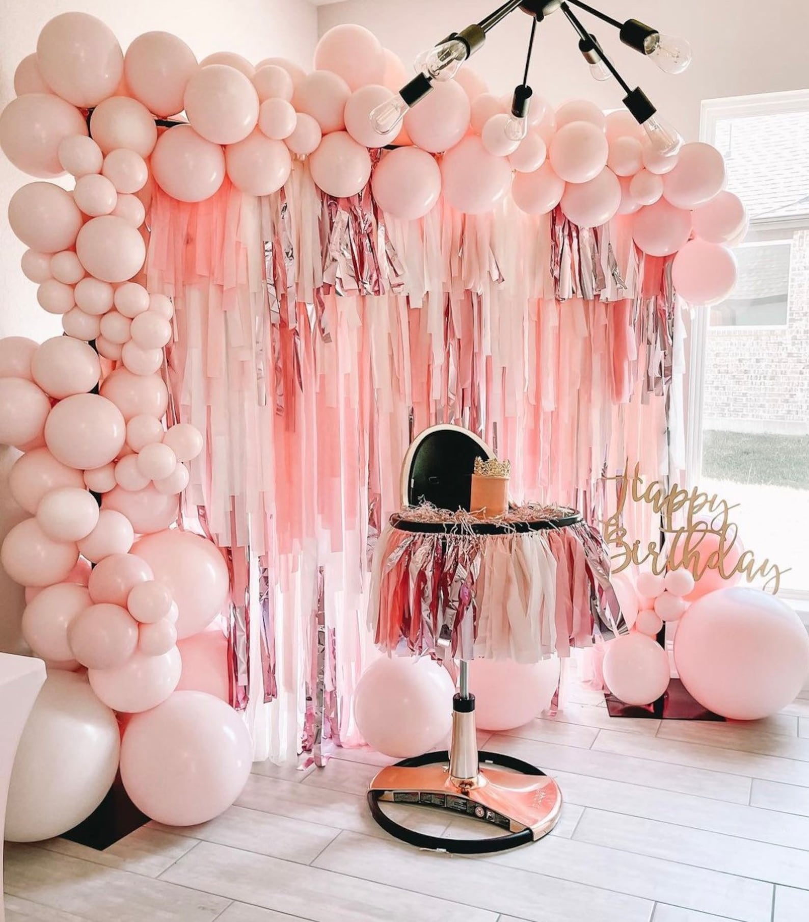 Pink and White Party Backdrop/bridal Shower Party - Etsy