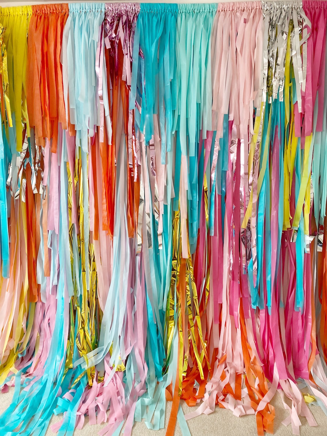 Fun and Bright Colorful Party Backdrop/bridal Shower Party - Etsy