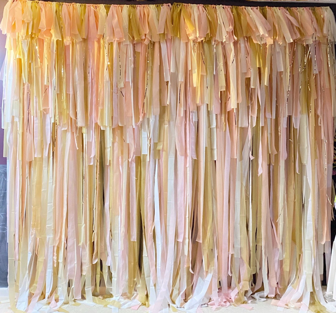 Boho Backdrop Fringes/bohemian Backdrop/neutral Backdrop for Wedding ...